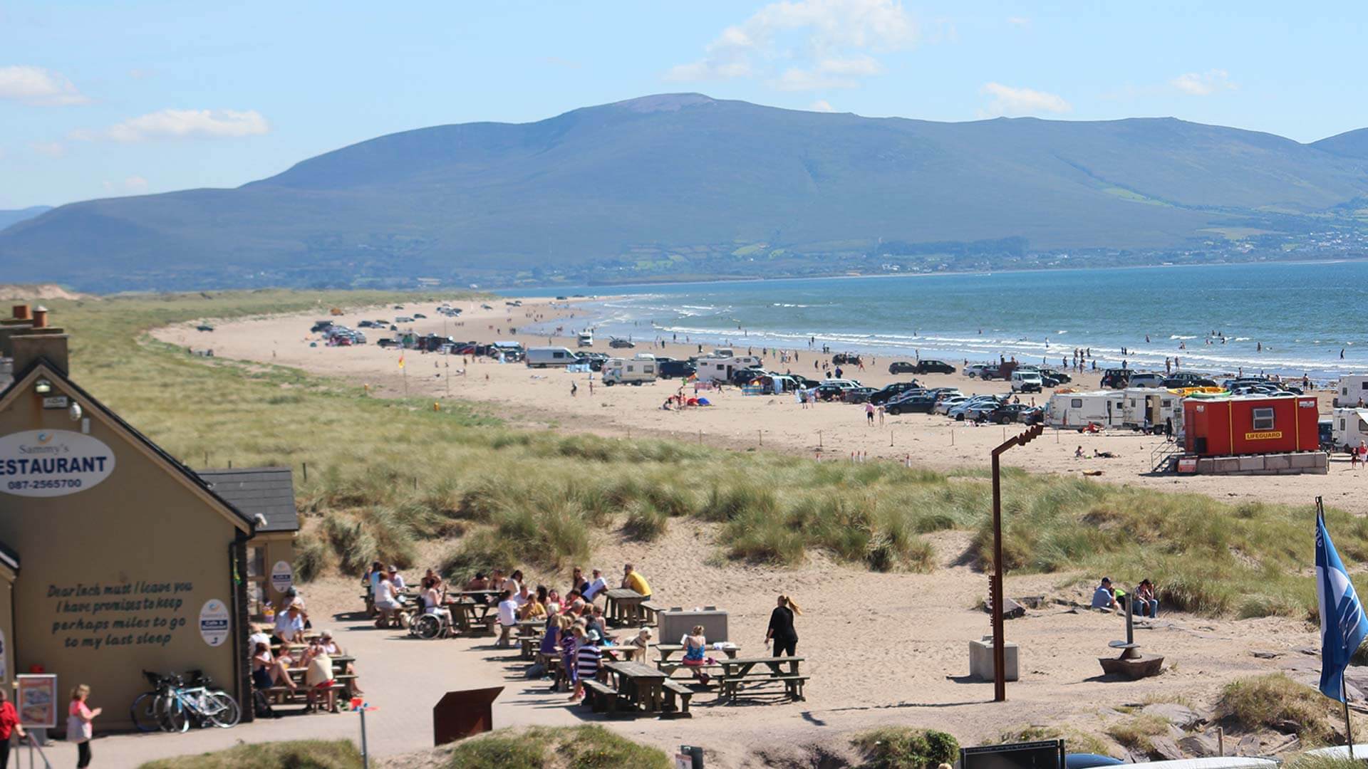 Inch Beach Camping | Campsite Kerry | Inch Beach Campsite