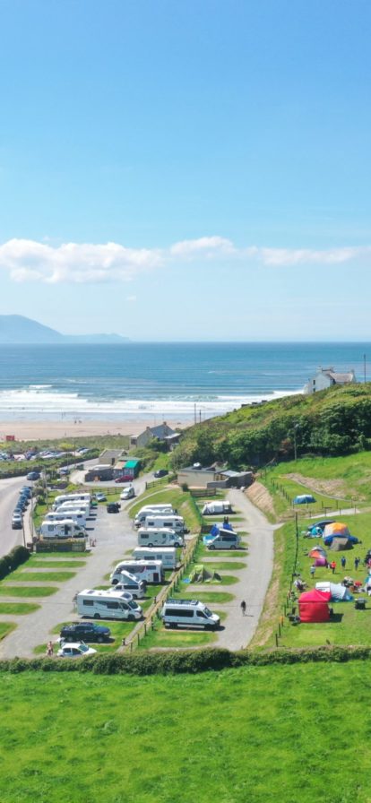 Inch Beach Camping | Campsite Kerry | Inch Beach Campsite
